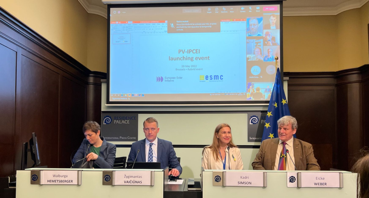 Press release: IPCEI for PV launched in Brussels – EU Member States are ...